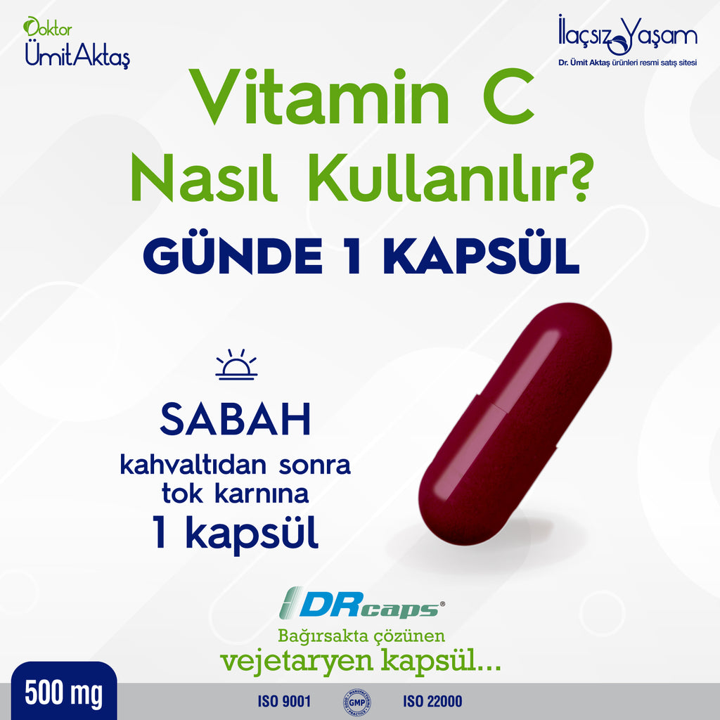 C Vitamini Takviyesi - Vitamin C Kapsül & Fiyatları - Dr. Ümit Aktaş ...