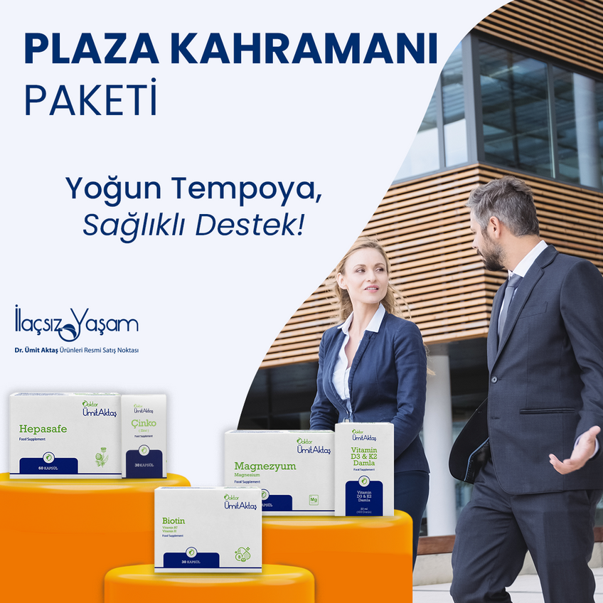 Plaza Kahramanı Paketi – İlaçsız Yaşam